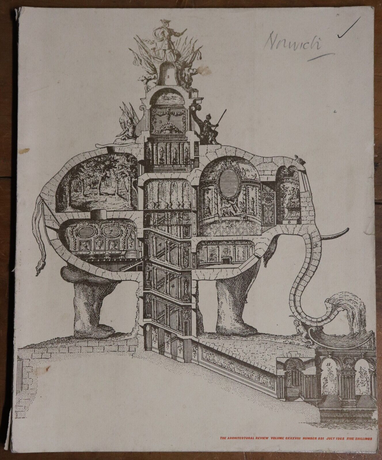 1965 The Architectural Review Magazine Number 821 Architect Reference ...