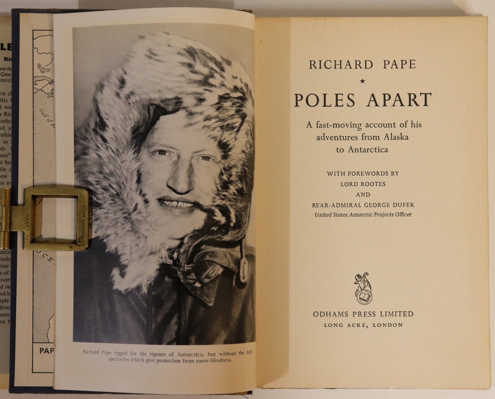 1960 Poles Apart: From Alaska To Antarctica Richard Pape Exploration B ...