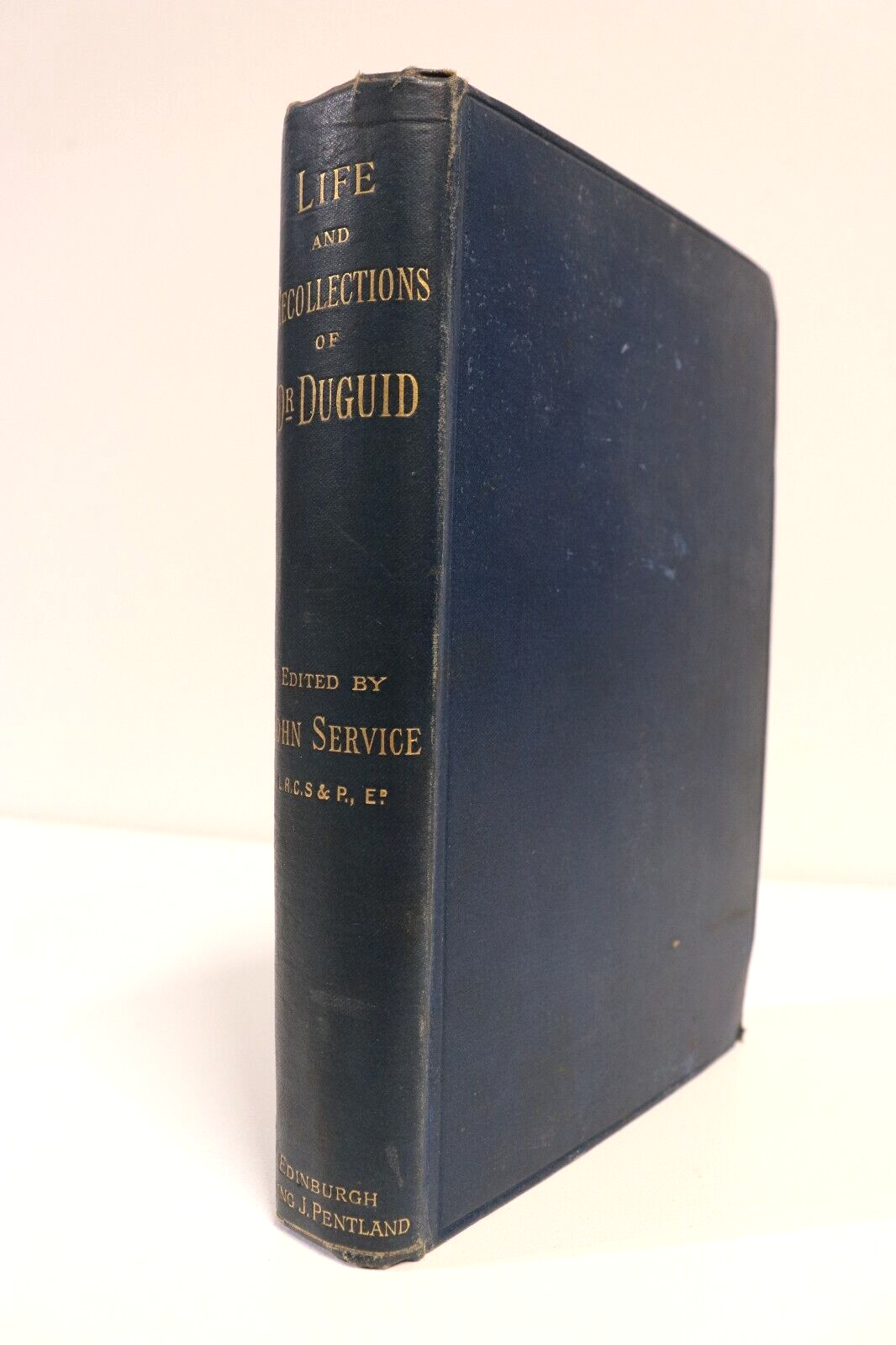 1887 Life & Recollections Of Doctor Duguid Antique Scottish History Bo ...