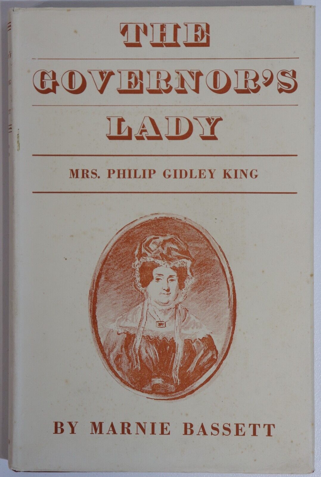 1956 The Governor's Lady by M Bassett Australian Colonial History Book ...