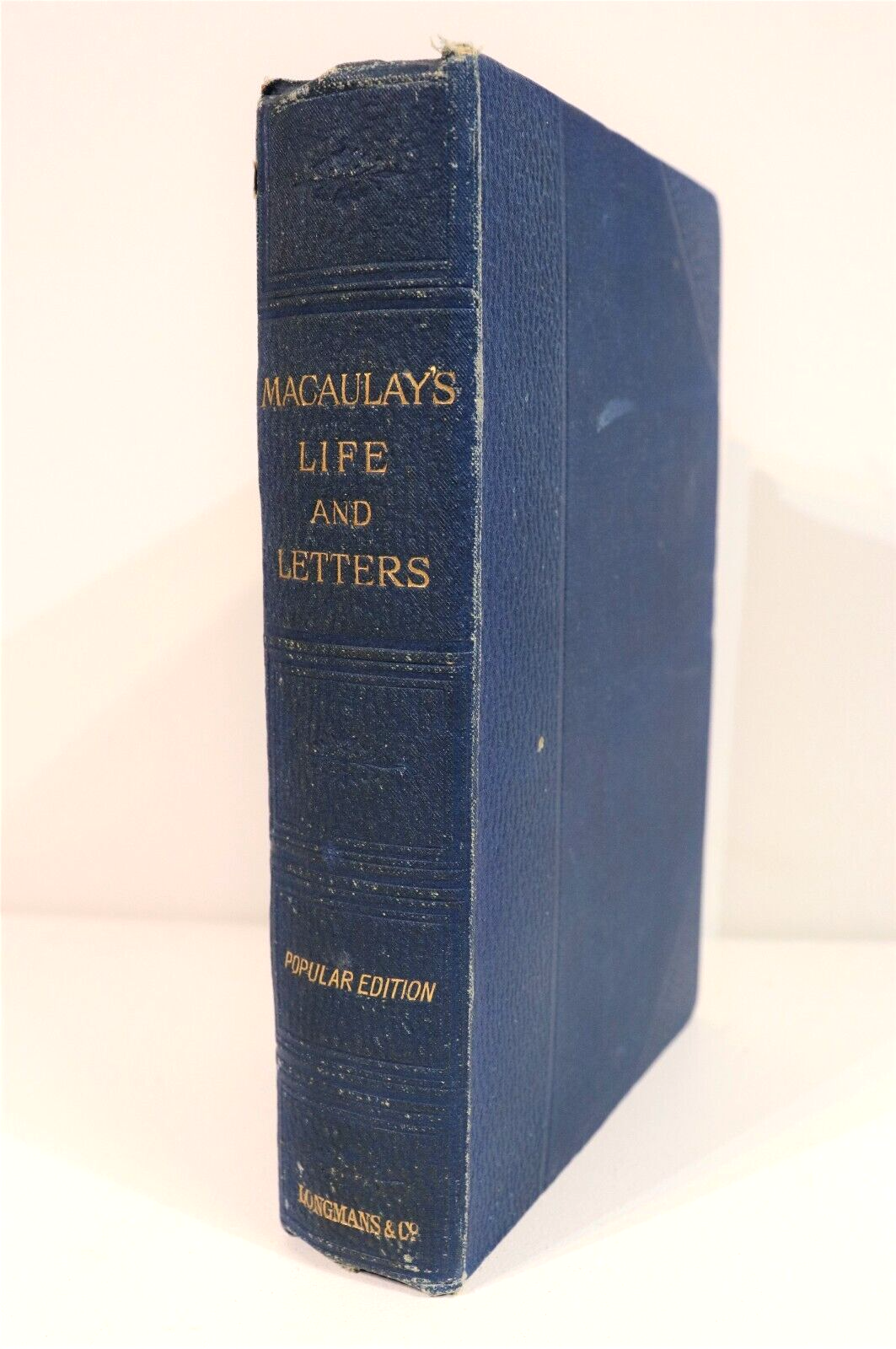 1889 The Life & Letters Of Lord Macaulay Antique British History Book ...