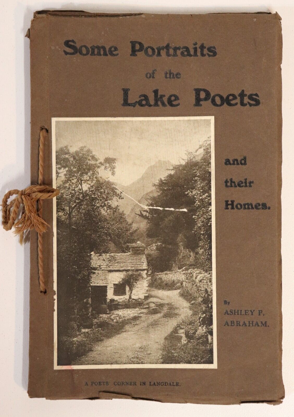 1913 Portraits Of The Lake Poets & Their Homes Antique British Poetry ...