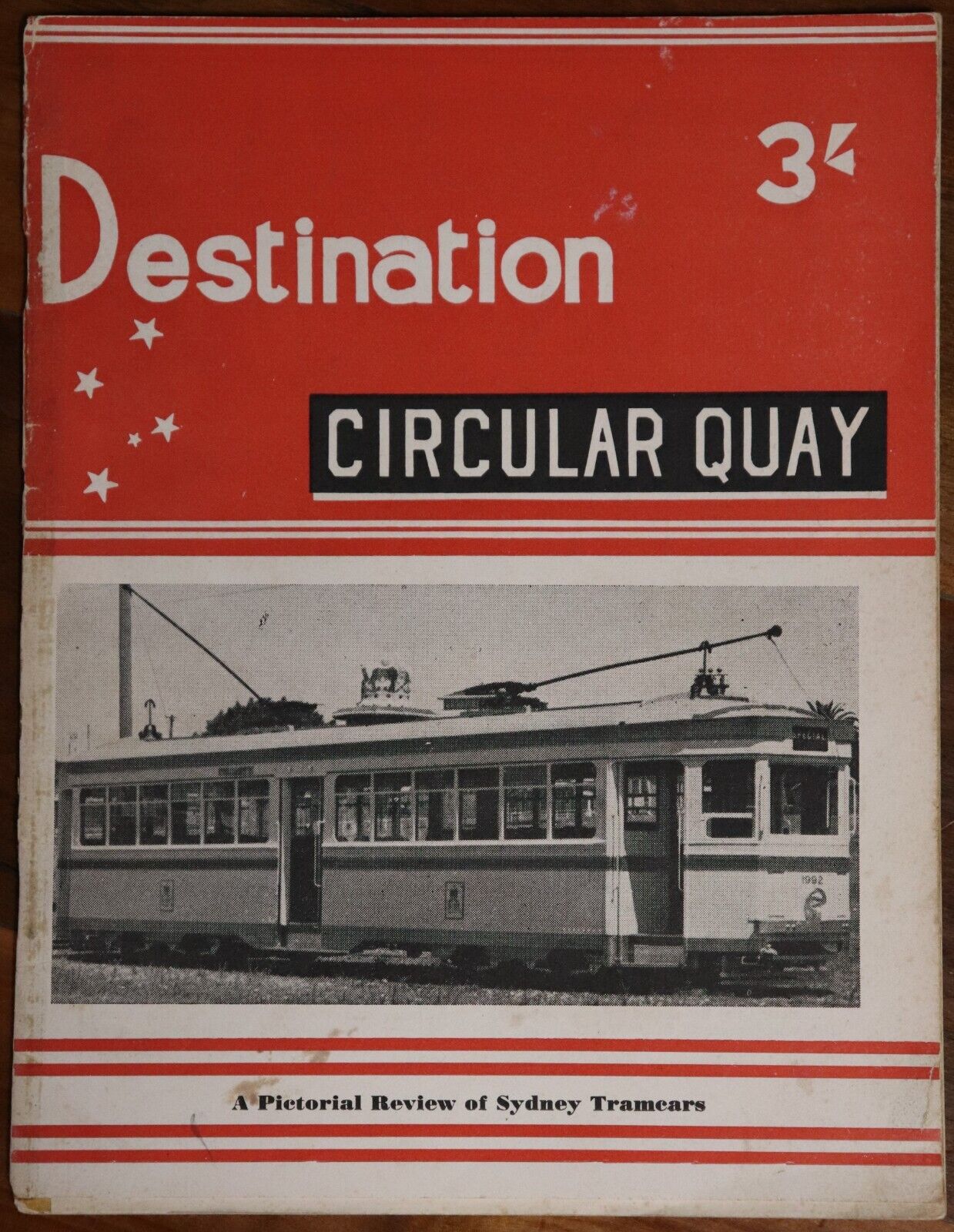 1958 Destination Circular Quay Pictorial Review Of Sydney Tramcars Rai ...